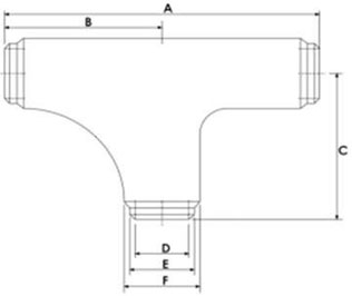 AISI 4130 Long Sweep Tees Supplier, Manufacturer in Mumbai India